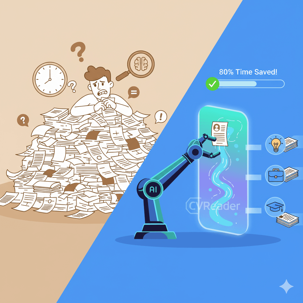 CVReaderPro | L'IA Générative qui Transforme vos CV en Decisions RH